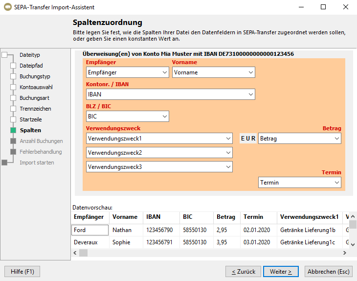 SEPA-Lastschriften & SEPA-Überweisungen mit SEPA-Transfer | JAM Software