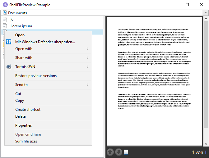 ShellBrowser WPF Components | JAM Software
