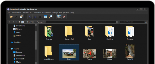 ShellBrowser Delphi Components | JAM Software